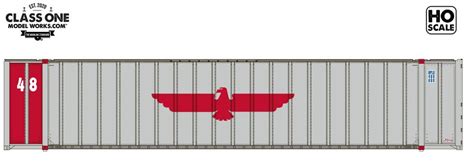 Class One Model Works Monon 48 Exterior Post Container American Pre Hiawatha Hobbies Llc