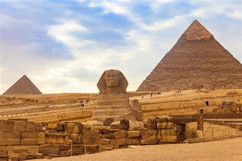 이집트 그레이트 스핑크스와 기자의 피라미드 카이로 이집트 Empire에 대한 스톡 사진 및 기타 이미지 Empire Unesco 조직된 단체 건축 Istock