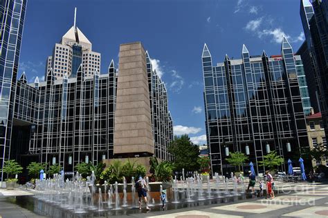 Wonderful Summer Day A Ppg Place Photograph By Nick Garuccio Fine Art America