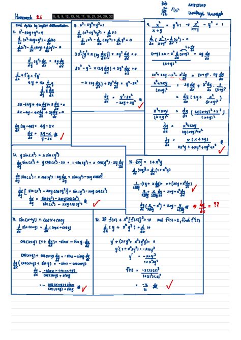 Calculus Assignment Fit 411855017 ท Homework 2 Serittalyle