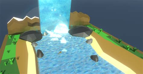 Water Flow Rivers And Waterfalls 2d Nature Unity Asset Store