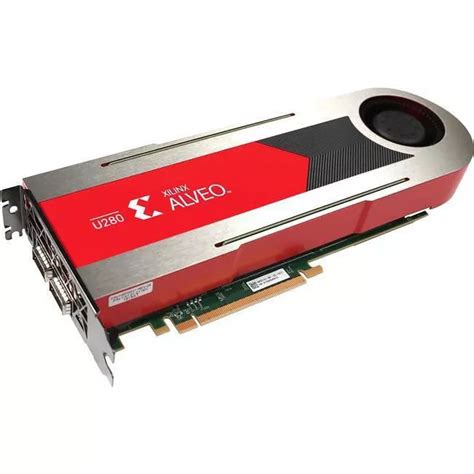 Xilinx A U280 A32g Dev G Alveo U280 Accelerator Card Active Cooling