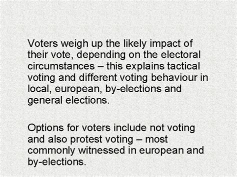 Models Of Voting Behaviour Social Structures Party Identification