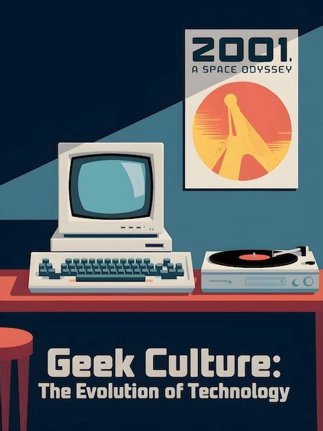 Geek Culture The Evolution Of Technology Premium Ai Generated Image