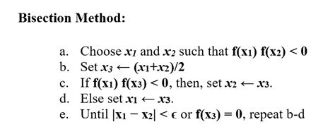 3 Find All The Roots Using Bisection Method Ex 3x