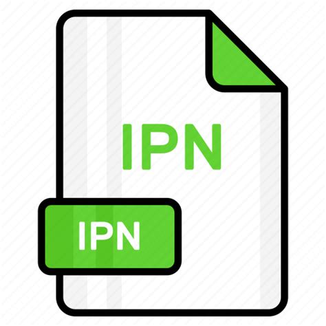 ipn file format page document sheet paper icon download on