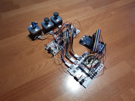 asynchronous control of stepper motors realized on fpga circuit inova