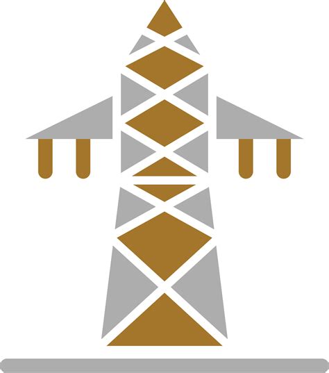 Electric Tower Icon Style 10678175 Vector Art At Vecteezy