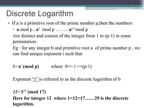 Diffie Hellman Key Exchange Algorithm PPTX
