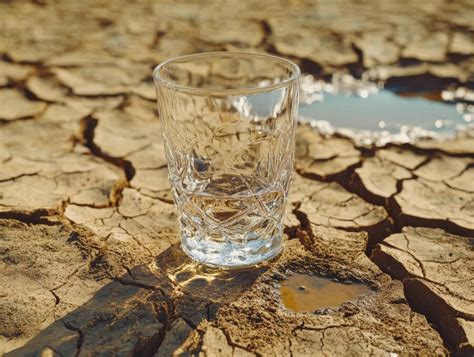 Premium Photo Overturned Split Drinking Glass Over Spilled Water