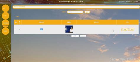 Springboot毕设 中华传统文化推广平台的设计与实现 程序论文中国古文化推广网设计与实现 Csdn博客