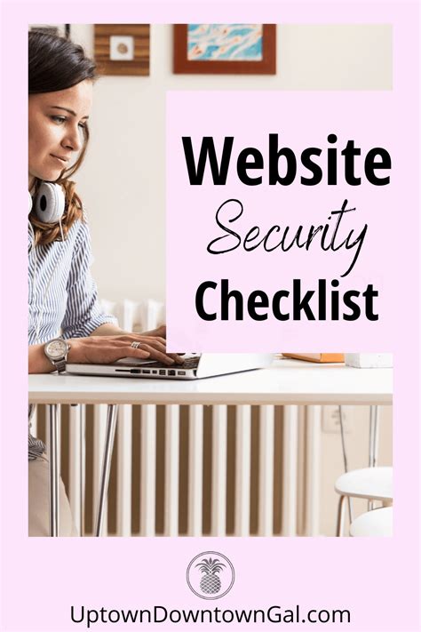 Website Security Checklist To Avoid Hackers Uptown Downtown Gal