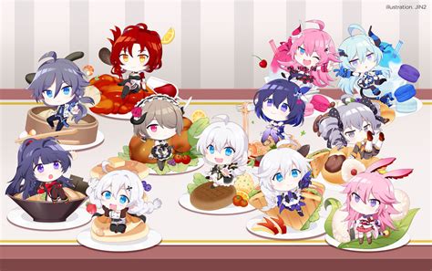 Kiana Kaslana Raiden Mei Bronya Zaychik Yae Sakura Fu Hua And 17