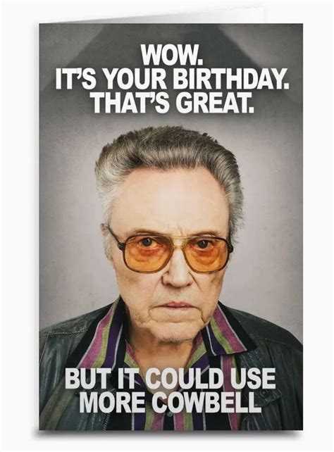 Snl Funny Birthday Card Wow Its Your Birthday Thats Great But It