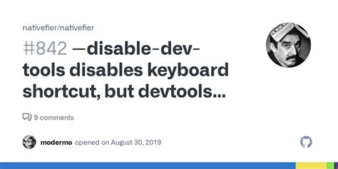 Disable Dev Tools Disables Keyboard Shortcut But Devtools Still