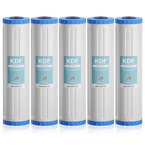 Kdf 85 Carbon Iron And Hydrogen Sulfide Whole House Filter Cartridge