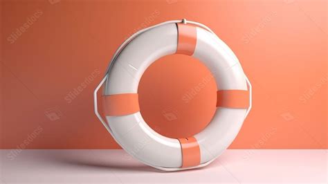 Best Rubber Ring Powerpoint Background For Presentation