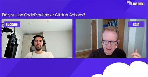 do you use codepipeline or github actions