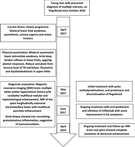Isolated Neurosarcoidosis Mimicking Multiple Sclerosis Pmc