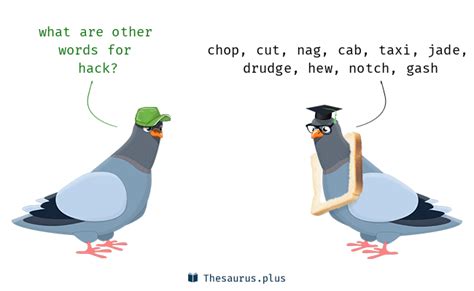 Hack Synonyms That Belongs To Phrasal Verbs