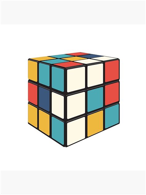The Nerd Cube Poster For Sale By Friedrais Redbubble