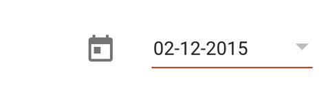 Angularjs Md Datepicker Shows Up Red Underline Even Though The Date Is Valid Stack Overflow
