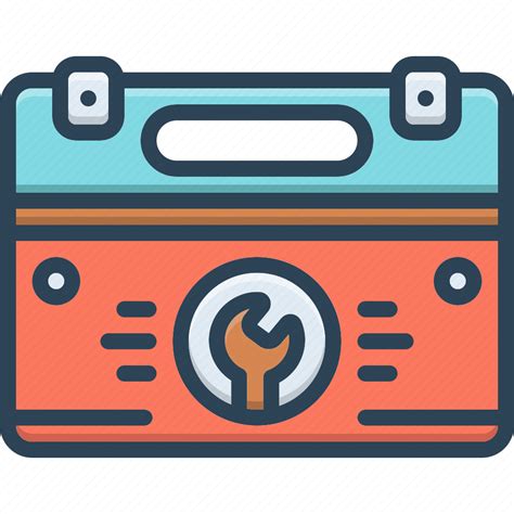 Kits Toolbox Toolkit Construction Instrument Fixing Repair Icon Kits Toolbox Toolkit Construction Instrument Fixing Repair Icon