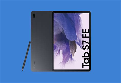 Samsung Galaxy Tab S7 Fe With A 124″ Screen And Snapdragon 750g Chip