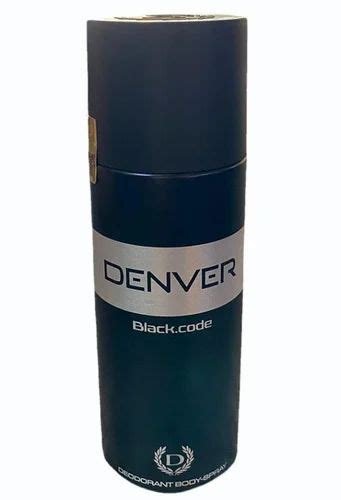 Denver Black Code Deodorant Body Spray At ₹ 160bottle Denver Perfume