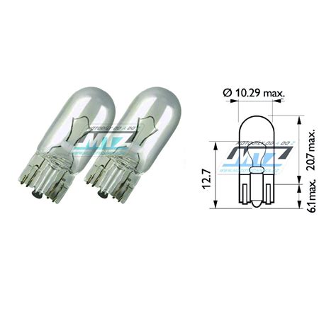 Žárovka W5W 12V 5W W2,1x9,5d | MTZ Mototechnika motodíly