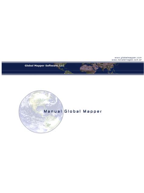 Global Mapper Manual Pdf Computing