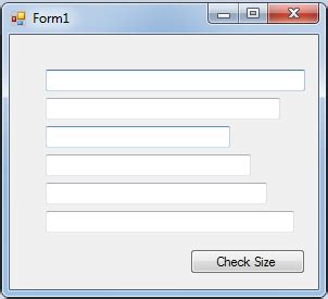How To Determine The Size Of The Textbox Using ForEach Loop SourceCodester