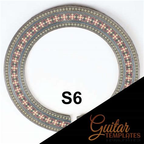 Classical Guitar Rosettes Various Styles Guitar Templates