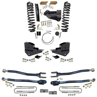 Skyjacker F234024k 4 In Suspension Lift Kit With 4 Link Conversion