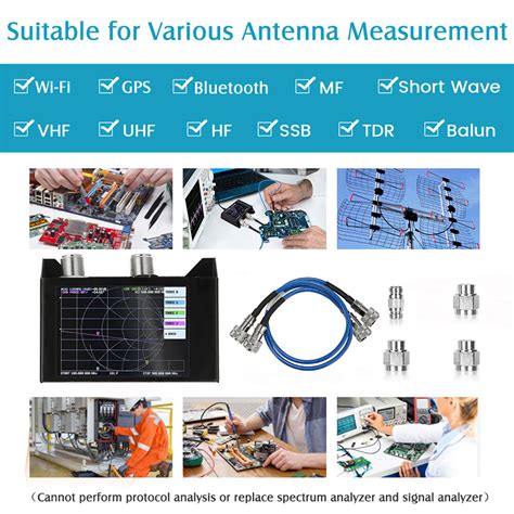 Saa 2n Nanovna V2 Antenna Analyzer 3g Vector Network Analyzer 4 0 Inch Touching Screen Shortwave
