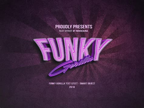 Premium PSD Funky Style Text Effect