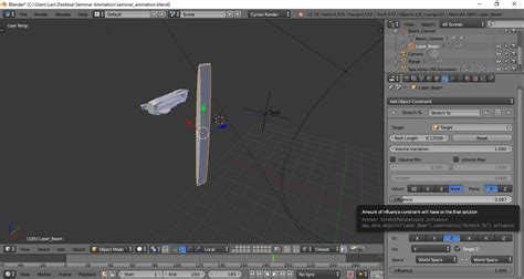 Stretch To Constraint Using Wrong Axis Blender Stack Exchange