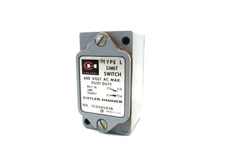 New Cutler Hammer 10316h282b Limit Switch Type L Sb Industrial Supply