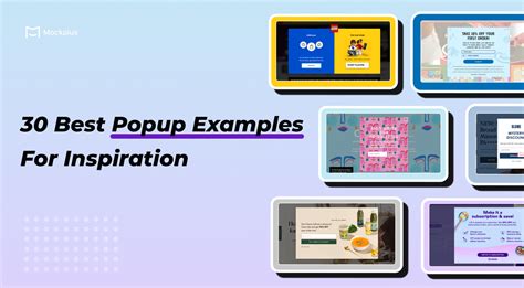 Popup Design 30 Best Examples For Your Inspiration