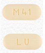 M41 Pill Pink Round Pill Identifier
