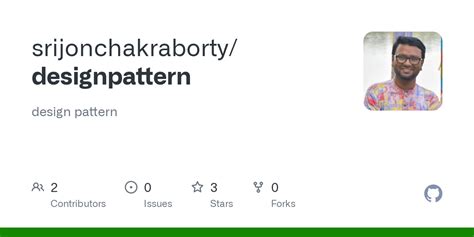 GitHub Srijonchakraborty Designpattern Design Pattern