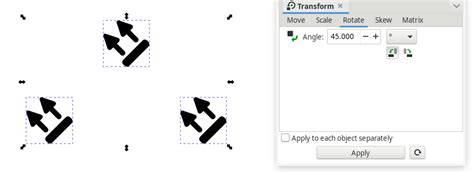 Svg How Do You Rotate The Position Of Multiple Objects Without Rotating The Objects Themselves