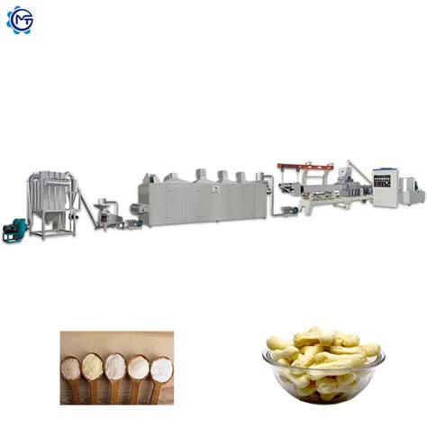 Twin Screw Extruder Industry Automatic Modified Corn Tapioca Cassava