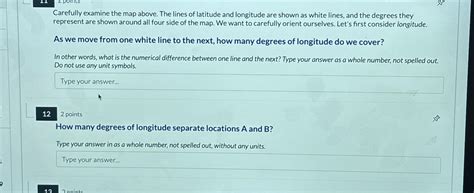 Carefully Examine The Map Above The Lines Of Chegg