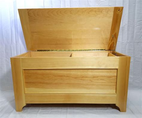 Diy Blanket Chest Handmade Wooden Storage