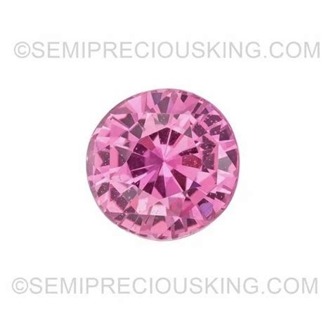 Natural Pink Sapphire Round 1mm 5mm Loose Facet Gemstone At Rs 350