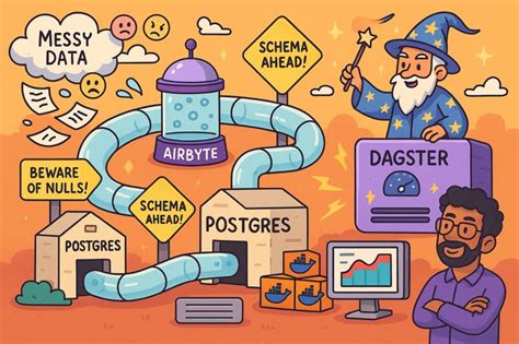 Dataengineering Python Docker Airbyte Bigquery Dagster Dbt