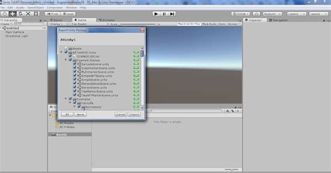 Membuat Augmented Reality Dengan Menggunakan Artoolkit Dan Unity