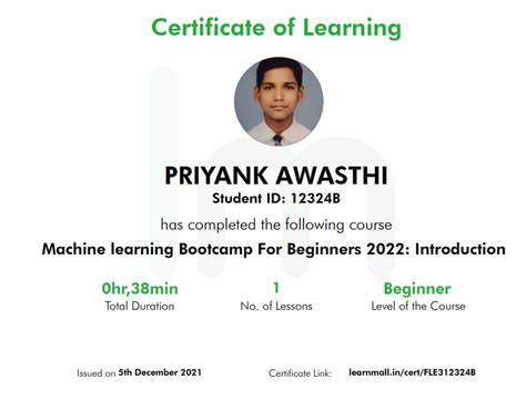 Priyank Awasthi On Linkedin Starting My Journey