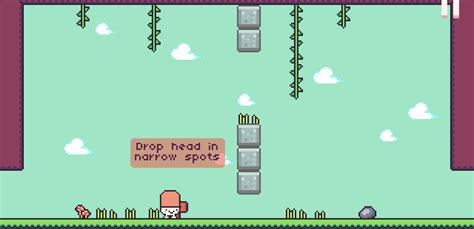 🕹️ Play Head Throw Puzzle Game Free Online Logic Puzzle Platformer